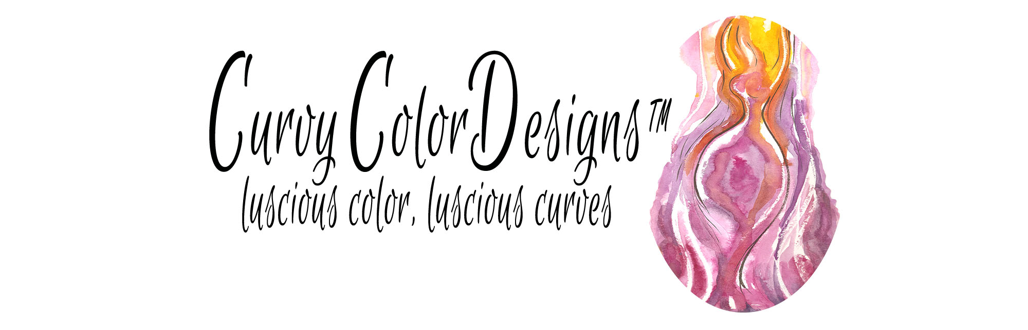 Curvy Color Art and Design – luscious colors, luscious curves